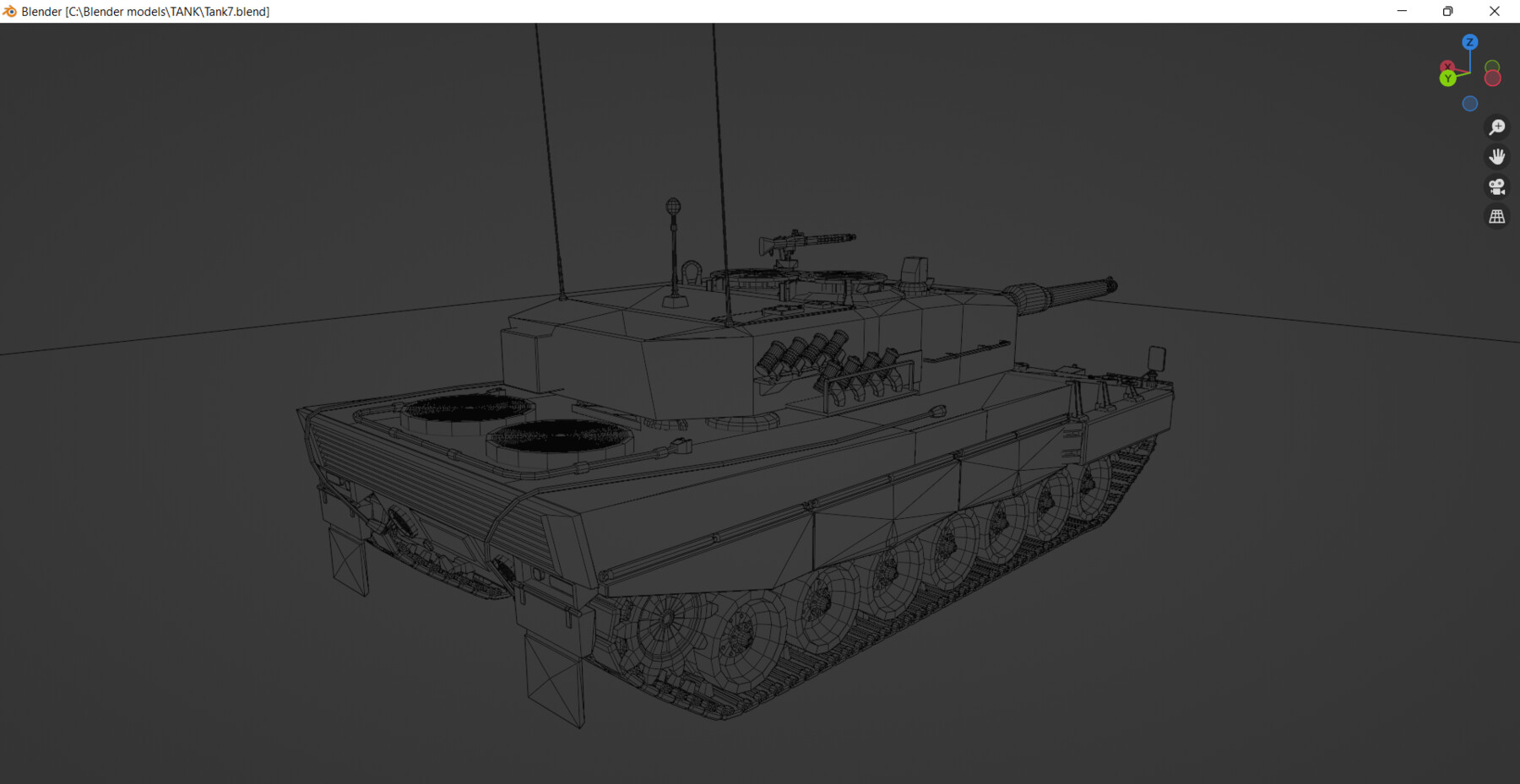 ArtStation - Tank | Game Assets