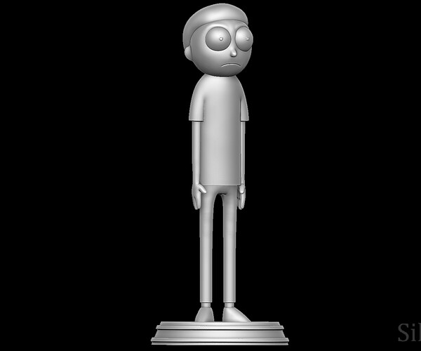 ArtStation - Morty Smith - Rick and Morty 3D print model | Resources