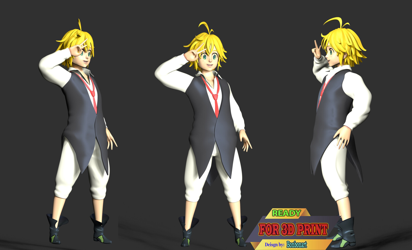ArtStation - Meliodas - The Seven Deadly Sins | Resources
