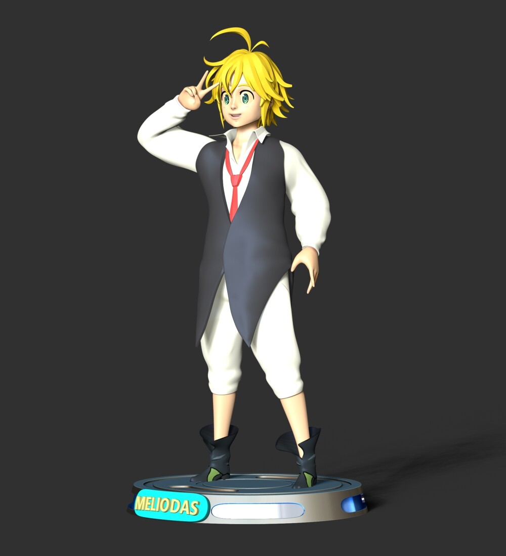 ArtStation - Meliodas - The Seven Deadly Sins | Resources
