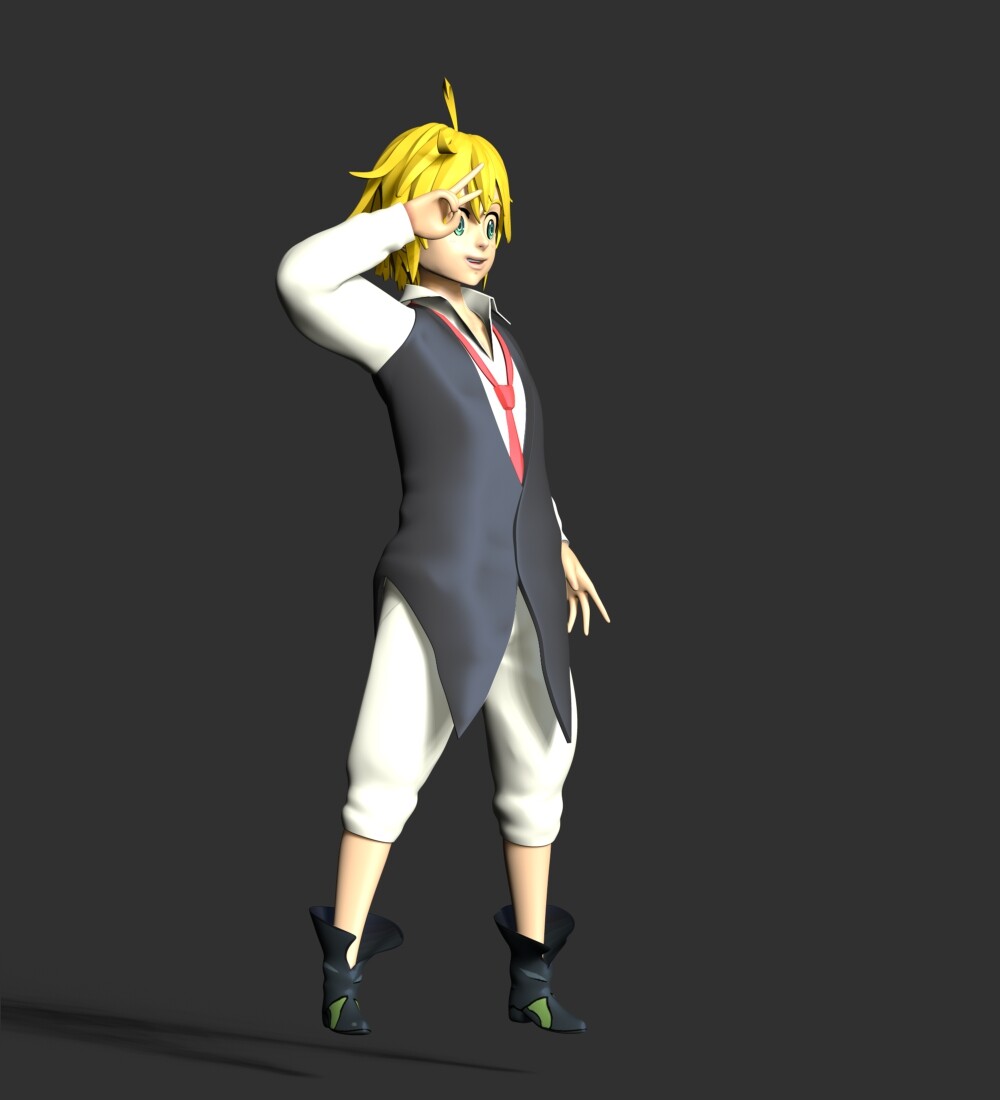 ArtStation - Meliodas - The Seven Deadly Sins | Resources