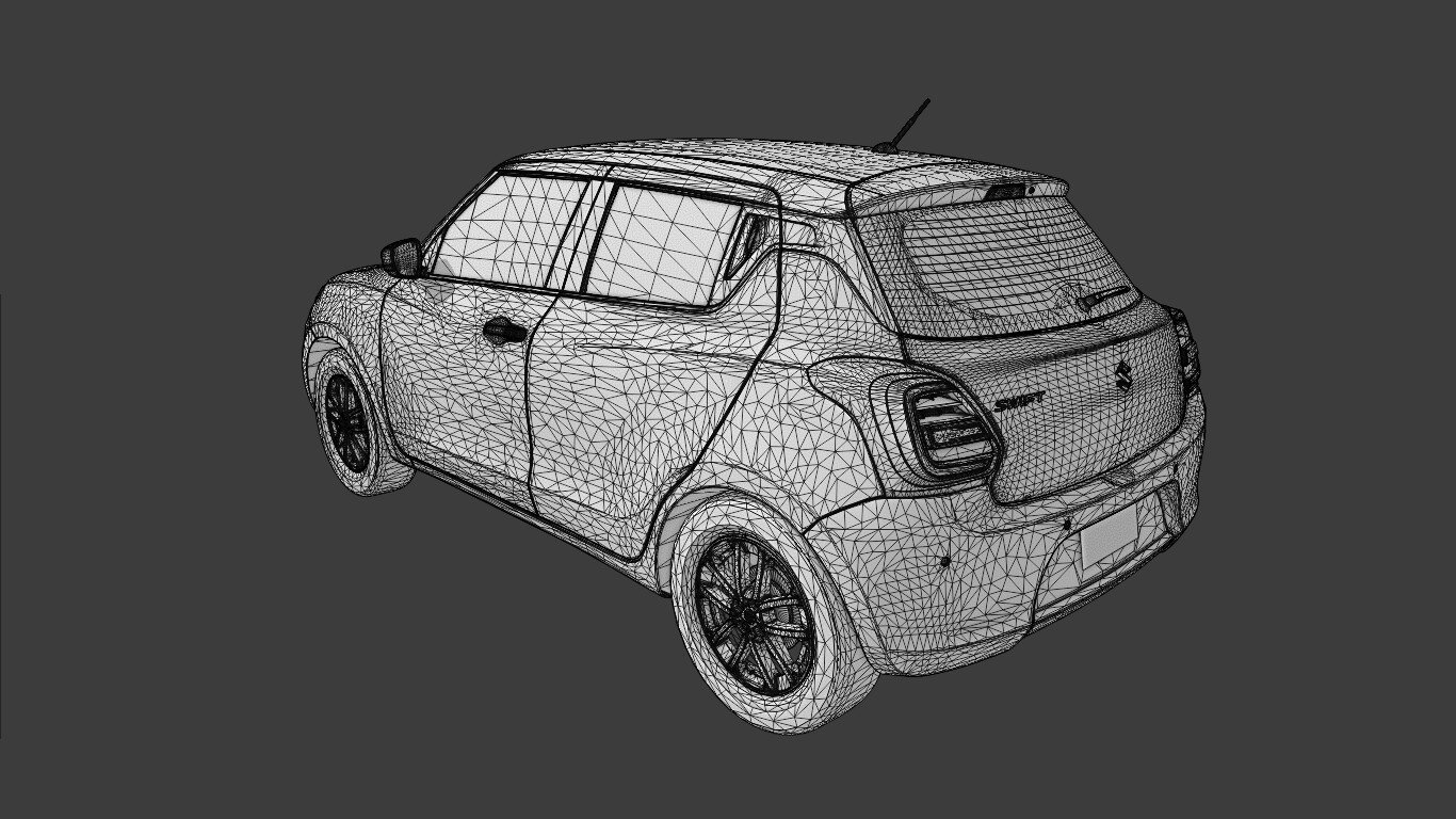 ArtStation - 6 IN 1 SUZUKI SWIFT 3D MODEL | Resources