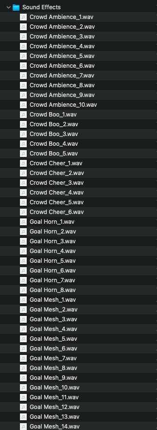 ArtStation - Soccer Sound Effects | Game Assets