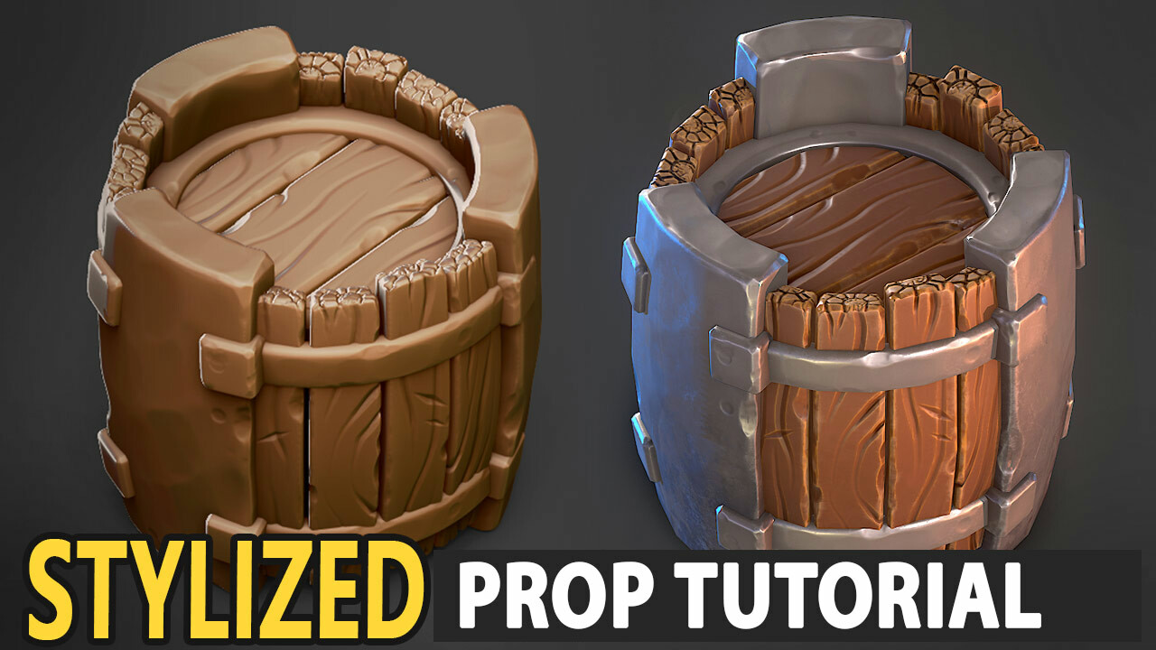 ArtStation - Stylized Prop Tutorial | Tutorials