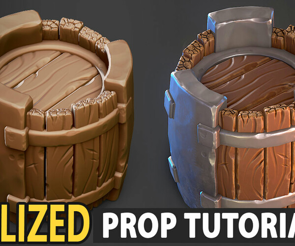ArtStation - Stylized Prop Tutorial | Tutorials