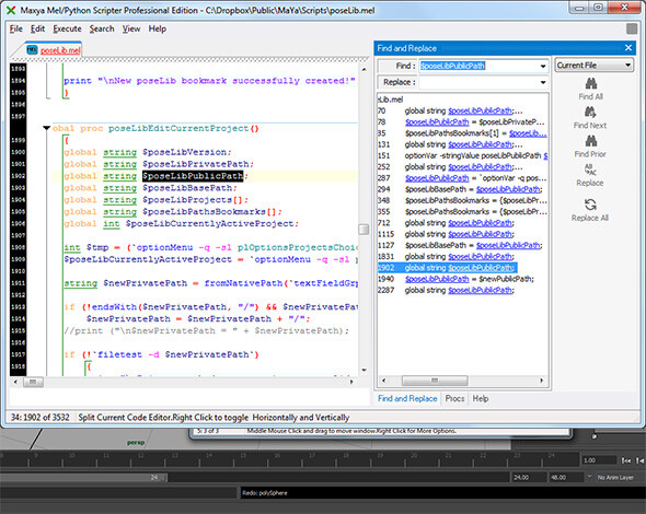 Artstation Maxya Mel Script Editor For Autodesk Maya Resources