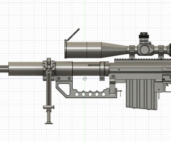 ArtStation - [CAD] M200 Intervention | Resources