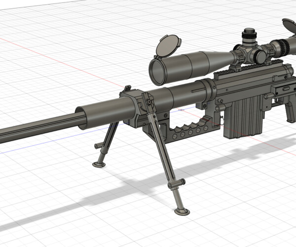 ArtStation - [CAD] M200 Intervention | Resources