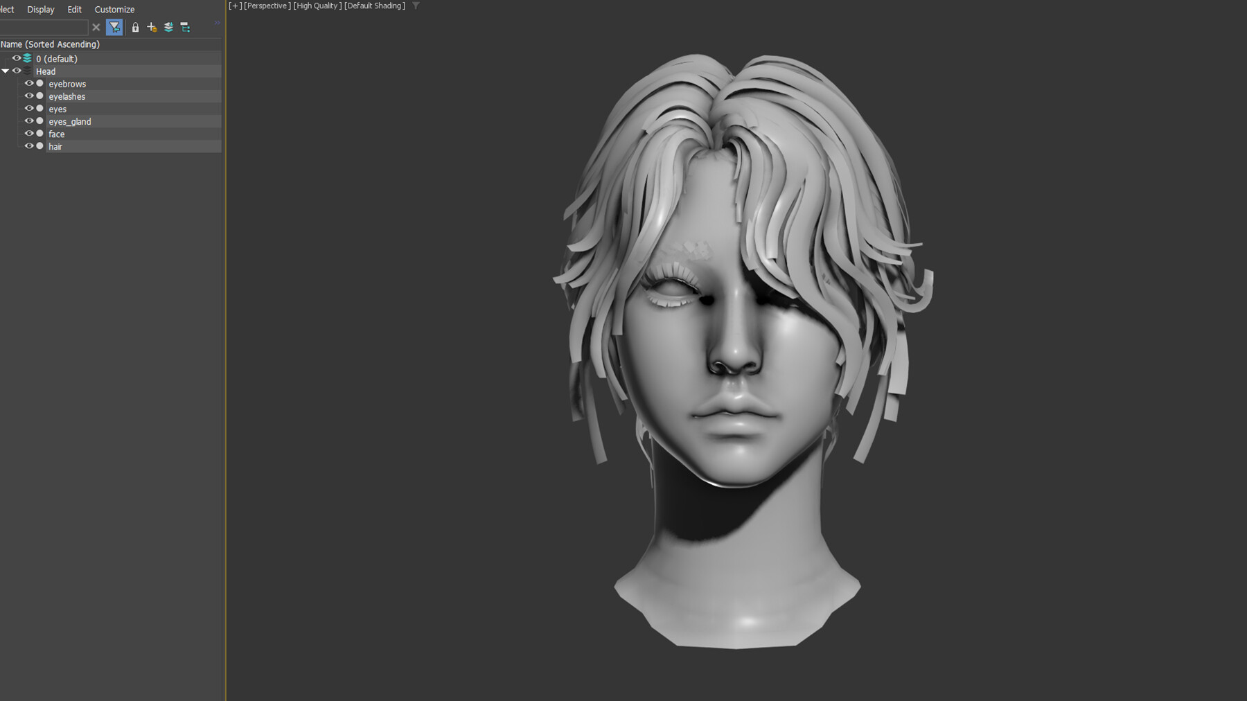 ArtStation - Devil Moon Female Head | Resources