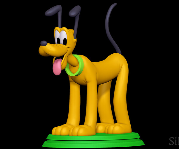 ArtStation - Pluto 3D print model | Resources