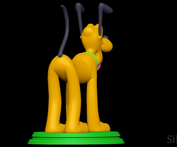 ArtStation - Pluto 3D print model | Resources