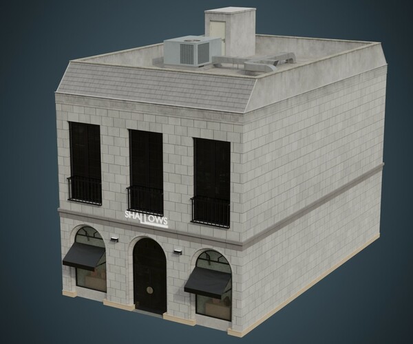 ArtStation - Building 21 | Game Assets