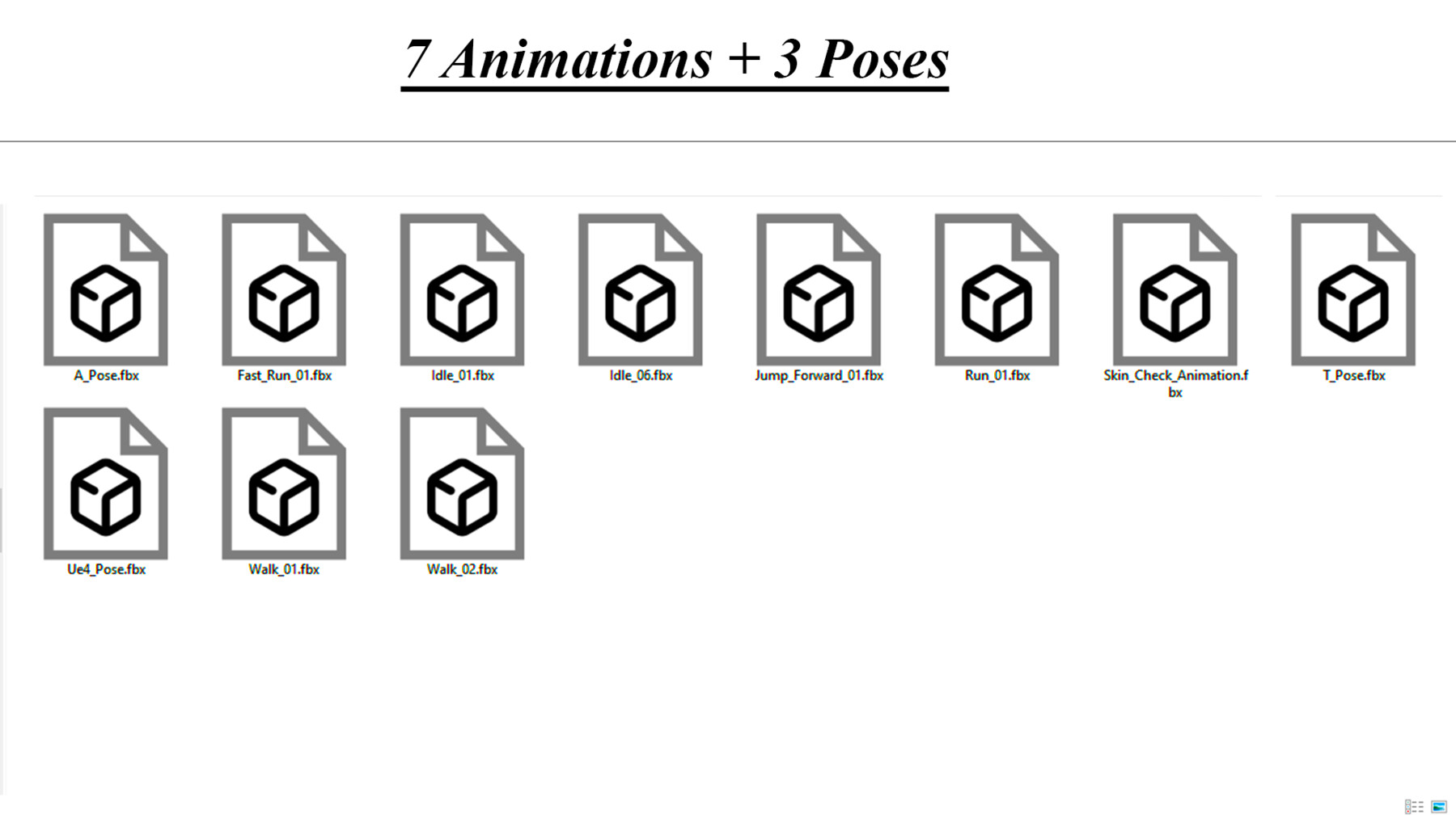 ArtStation - SAMPLE ANIMATIONS | Game Assets