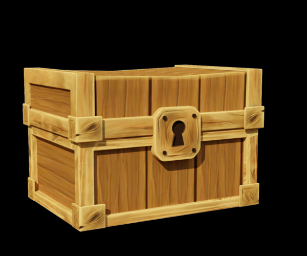 ArtStation - Handpainted Game-Ready Chest | Game Assets