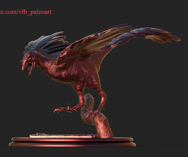 ArtStation - Archeopteryx litographica for 3D printing | Resources