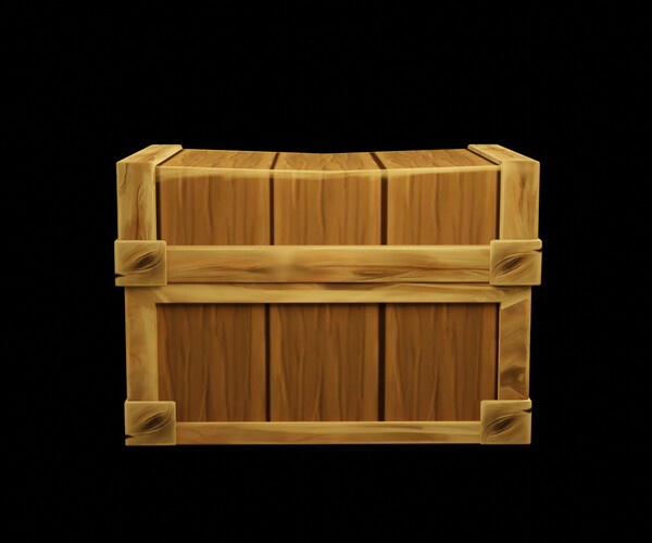 ArtStation - Handpainted Game-Ready Chest | Game Assets