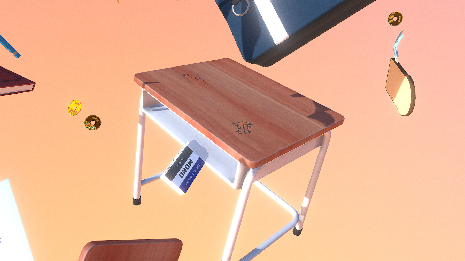 ArtStation - Chaotic Classroom | Game Assets