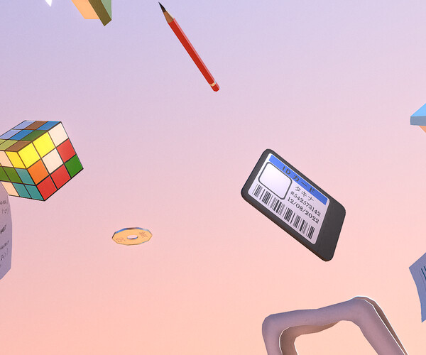 ArtStation - Chaotic Classroom | Game Assets