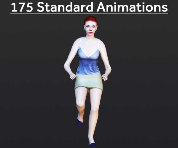 ArtStation - 175 STANDARD ANIMATIONS | Game Assets