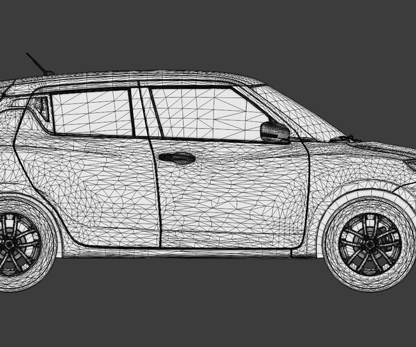 ArtStation - SUZUKI SWIFT SILKY SILVER 3D MODEL | Resources