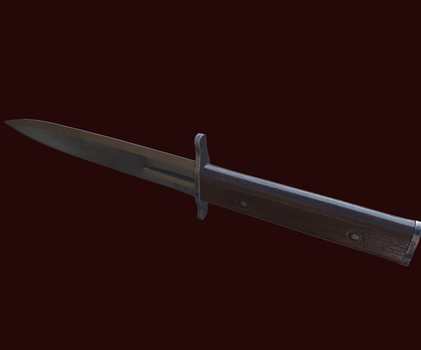 ArtStation - Italian WWI Arditi Dagger | Game Assets