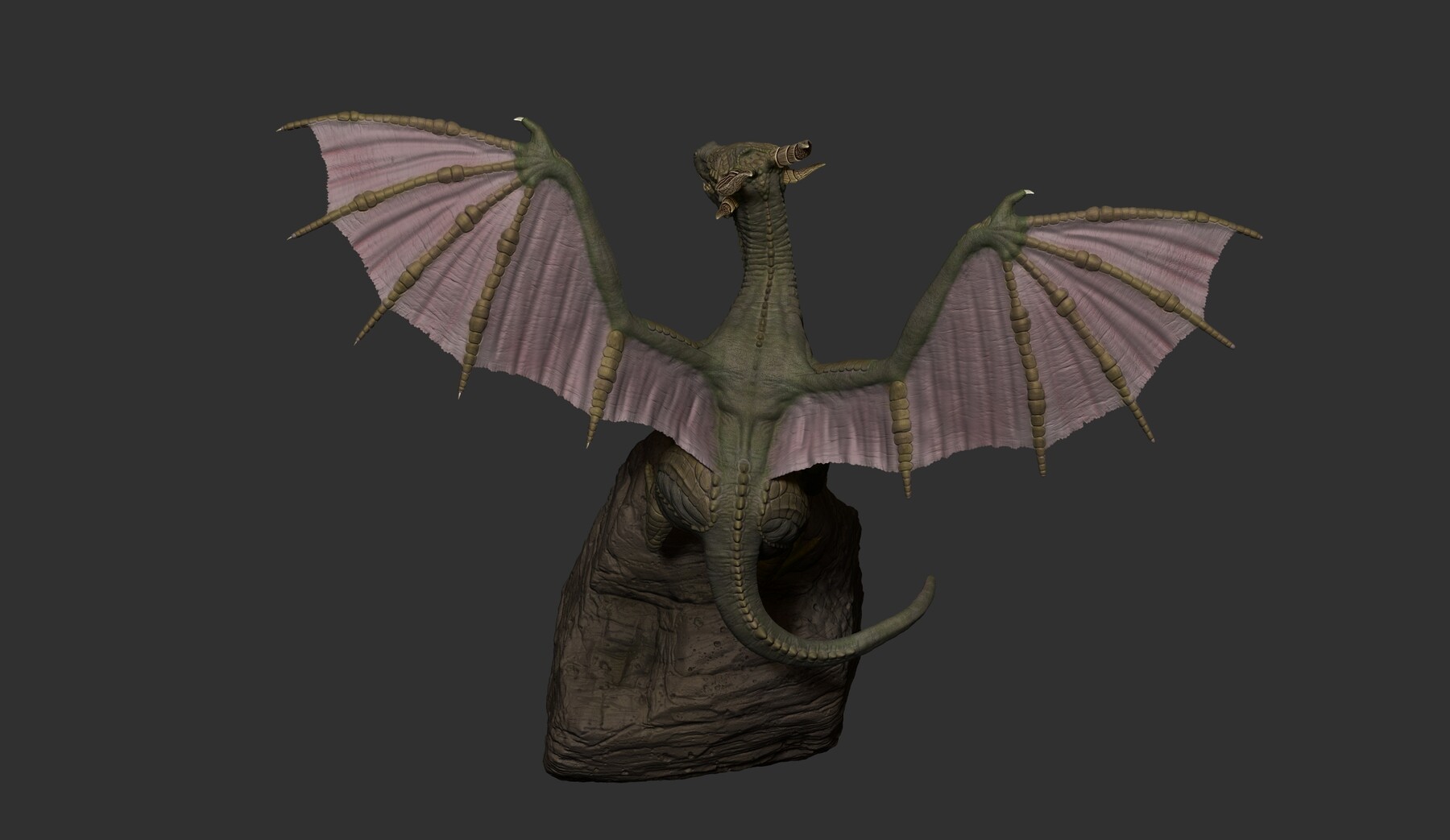 ArtStation - Dragon.stl | Resources