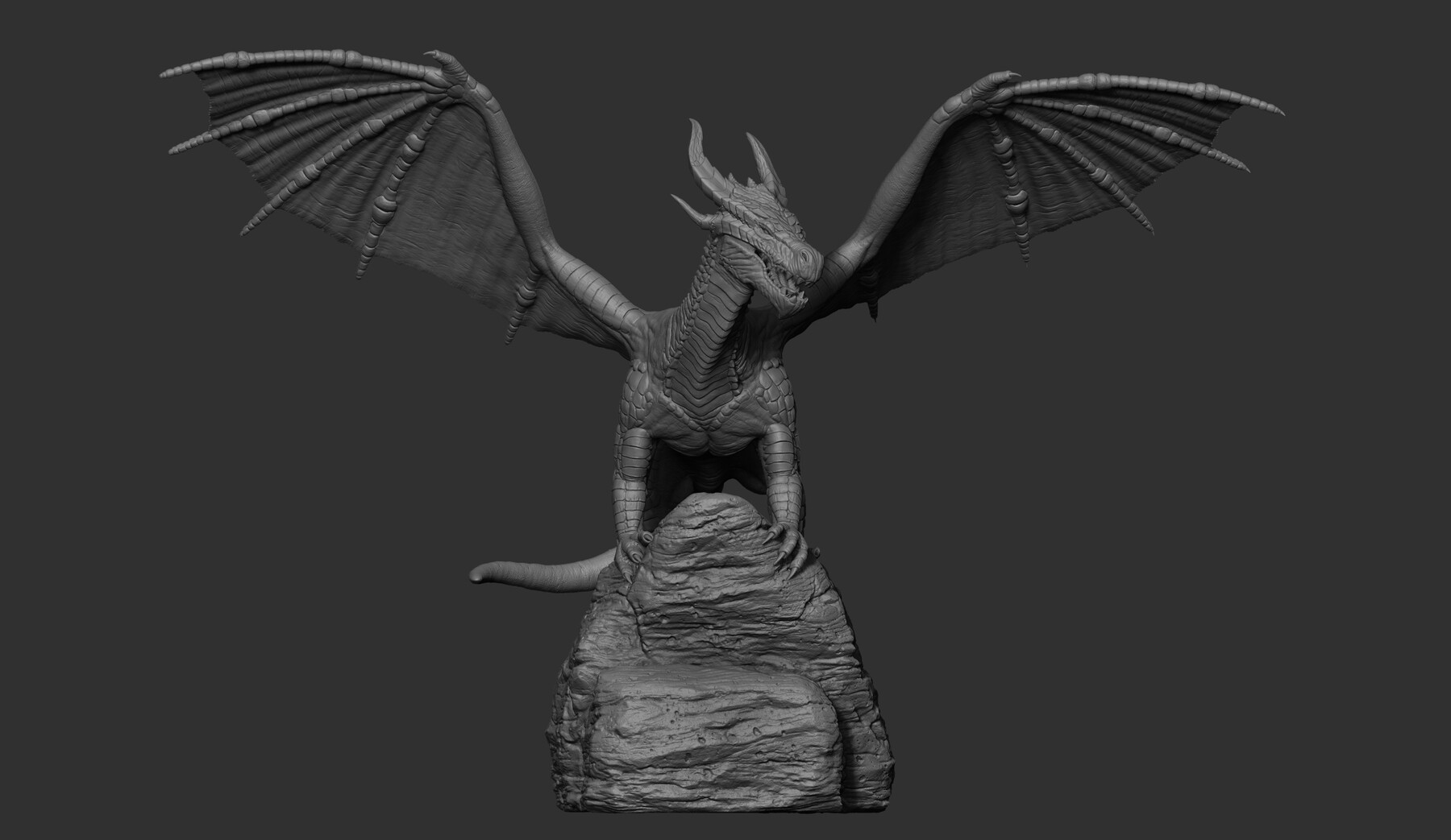 ArtStation - Dragon.stl | Resources