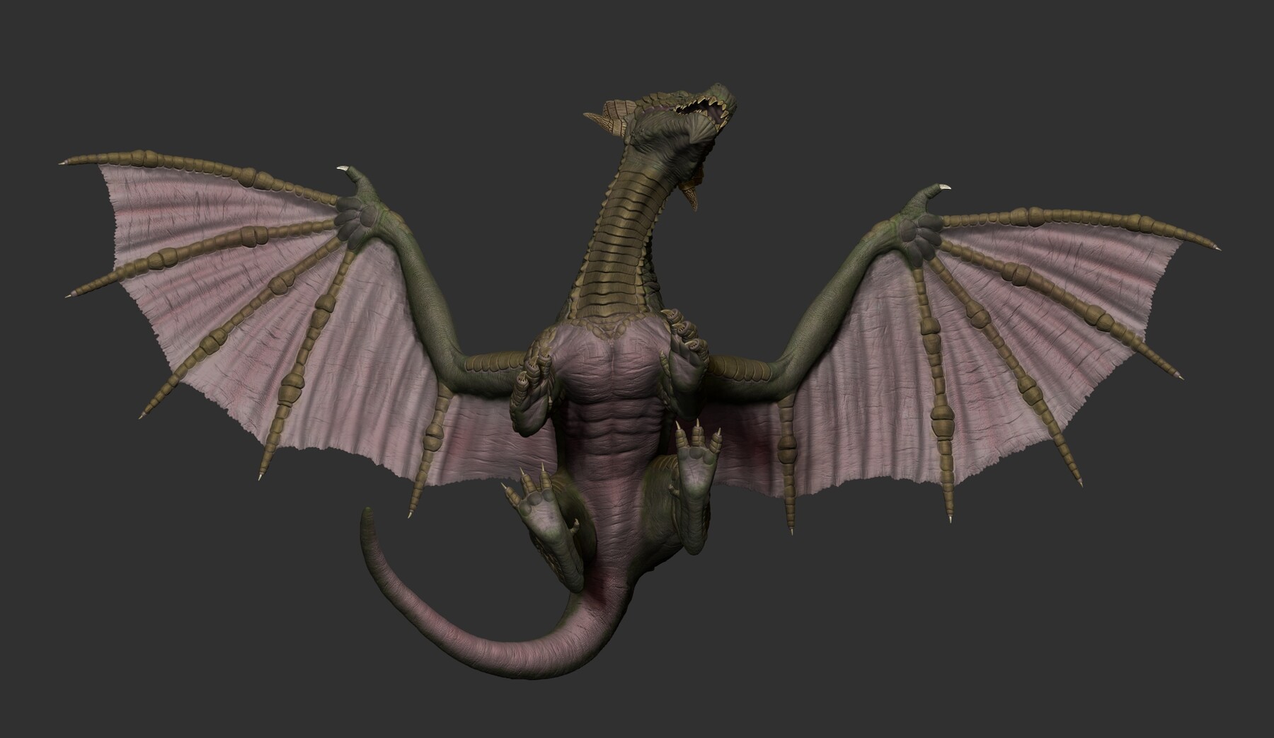 ArtStation - Dragon.stl | Resources
