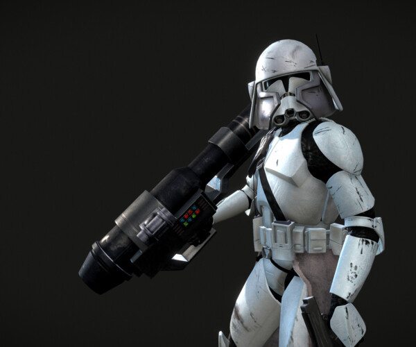 ArtStation - Clone heavy trooper phase 2 | Resources