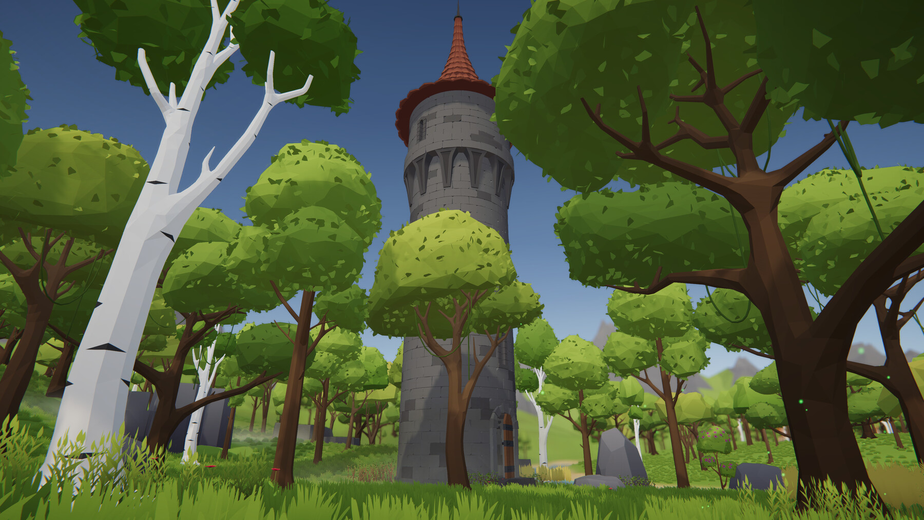 ArtStation - Low Poly Fantasy Valley - Asset for Unity 3D, Map and ...