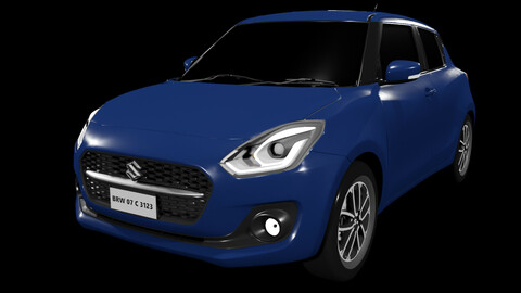ArtStation - 6 IN 1 SUZUKI SWIFT 3D MODEL | Resources