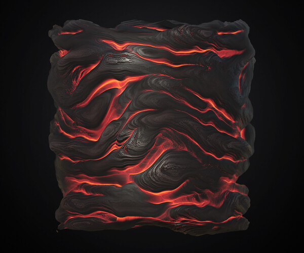 ArtStation - Lava Material | Resources