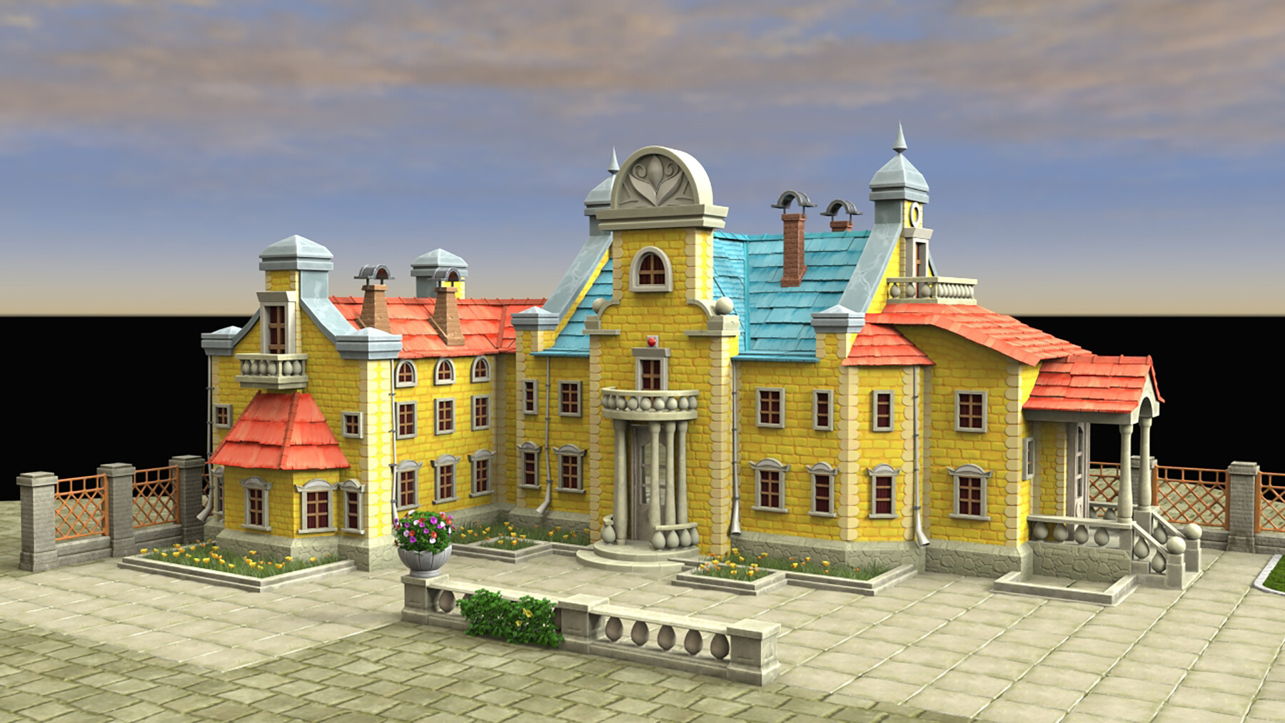 ArtStation - House Cartoon | Game Assets