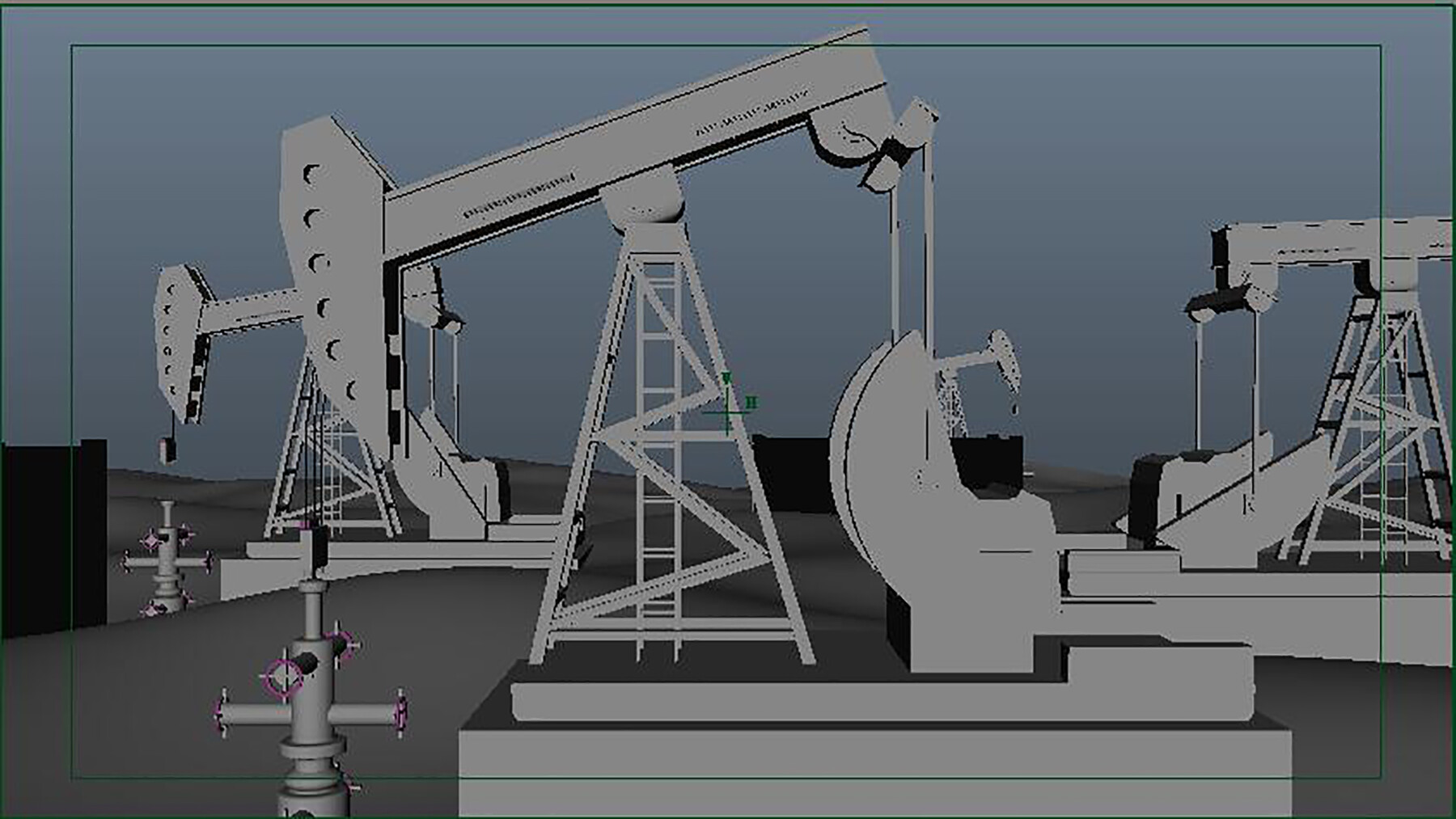 ArtStation - Oil Well | Game Assets