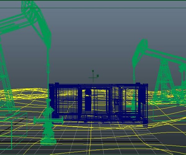 ArtStation - Oil Well | Game Assets