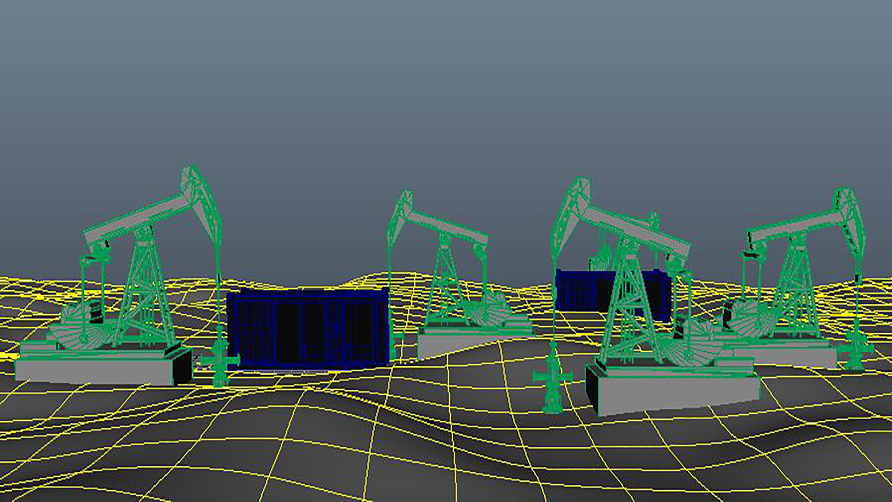 ArtStation - Oil Well | Game Assets