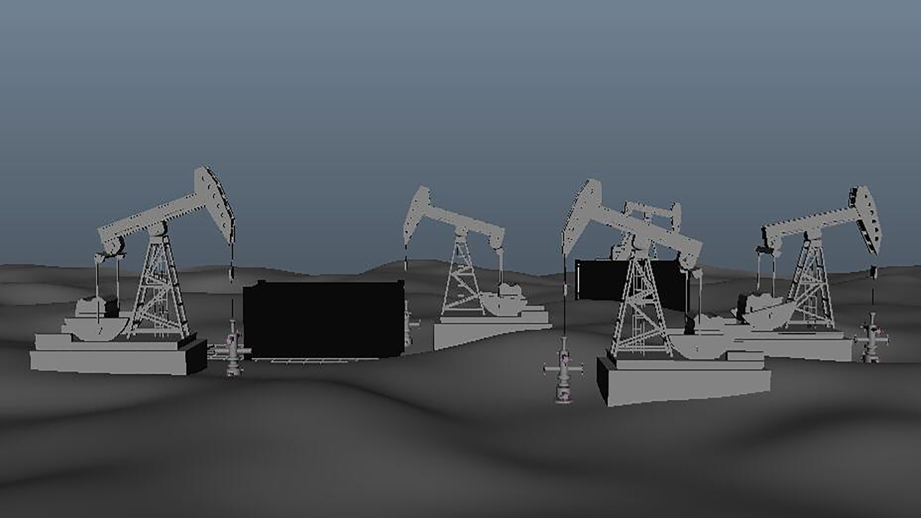 ArtStation - Oil Well | Game Assets