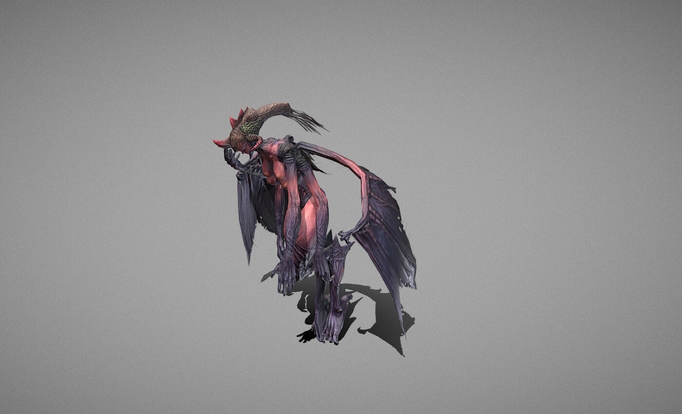 ArtStation - Berial Demon | Game Assets