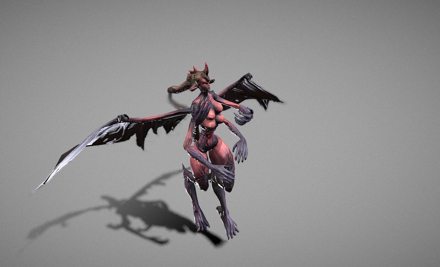 ArtStation - Berial Demon | Game Assets