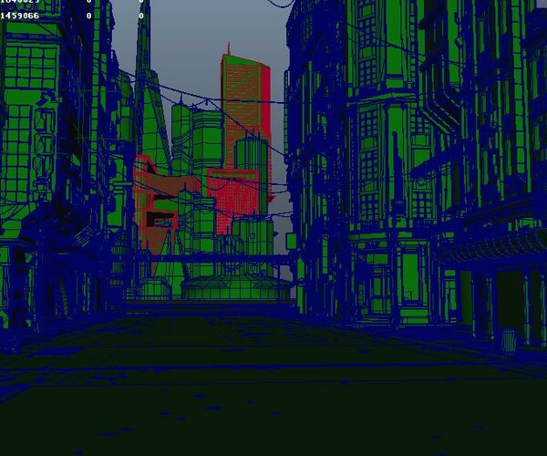 ArtStation - cyber city street | Game Assets