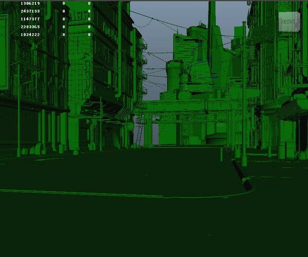 ArtStation - cyber city street | Game Assets