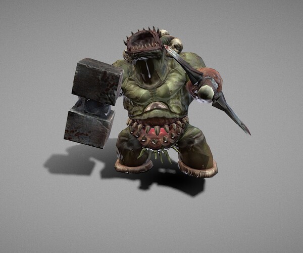 ArtStation - Cyclops Myth | Game Assets