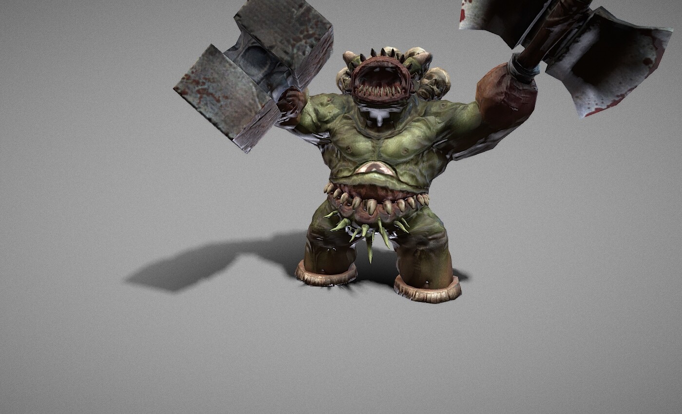 ArtStation - Cyclops Myth | Game Assets