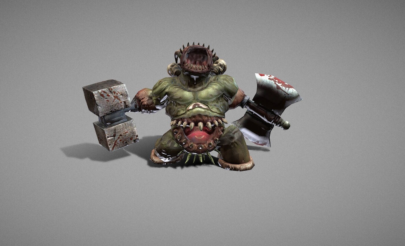 ArtStation - Cyclops Myth | Game Assets