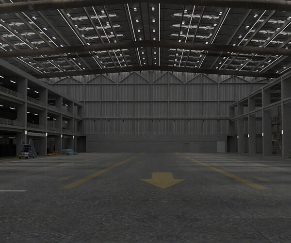 ArtStation - Hangar | Game Assets