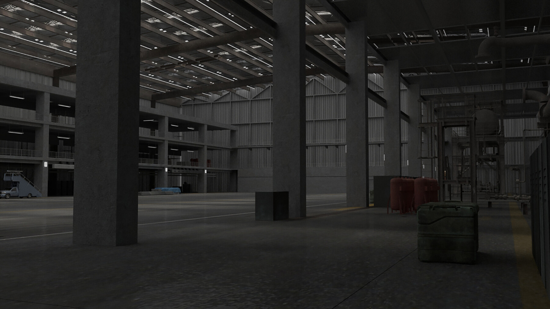 ArtStation - Hangar | Game Assets