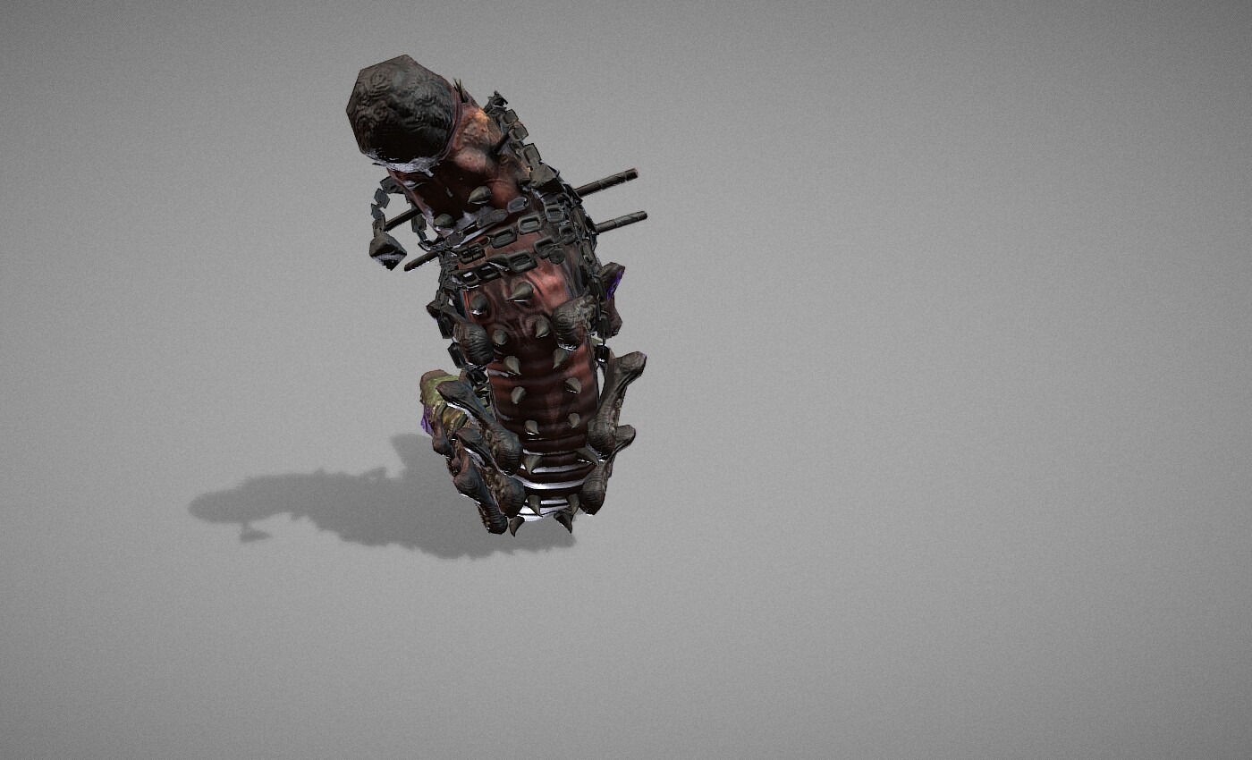 ArtStation - Giant Crawler Mutant | Game Assets