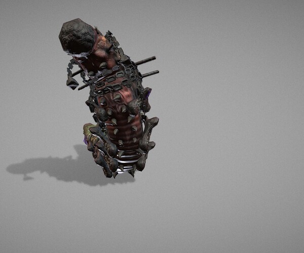 ArtStation - Giant Crawler Mutant | Game Assets