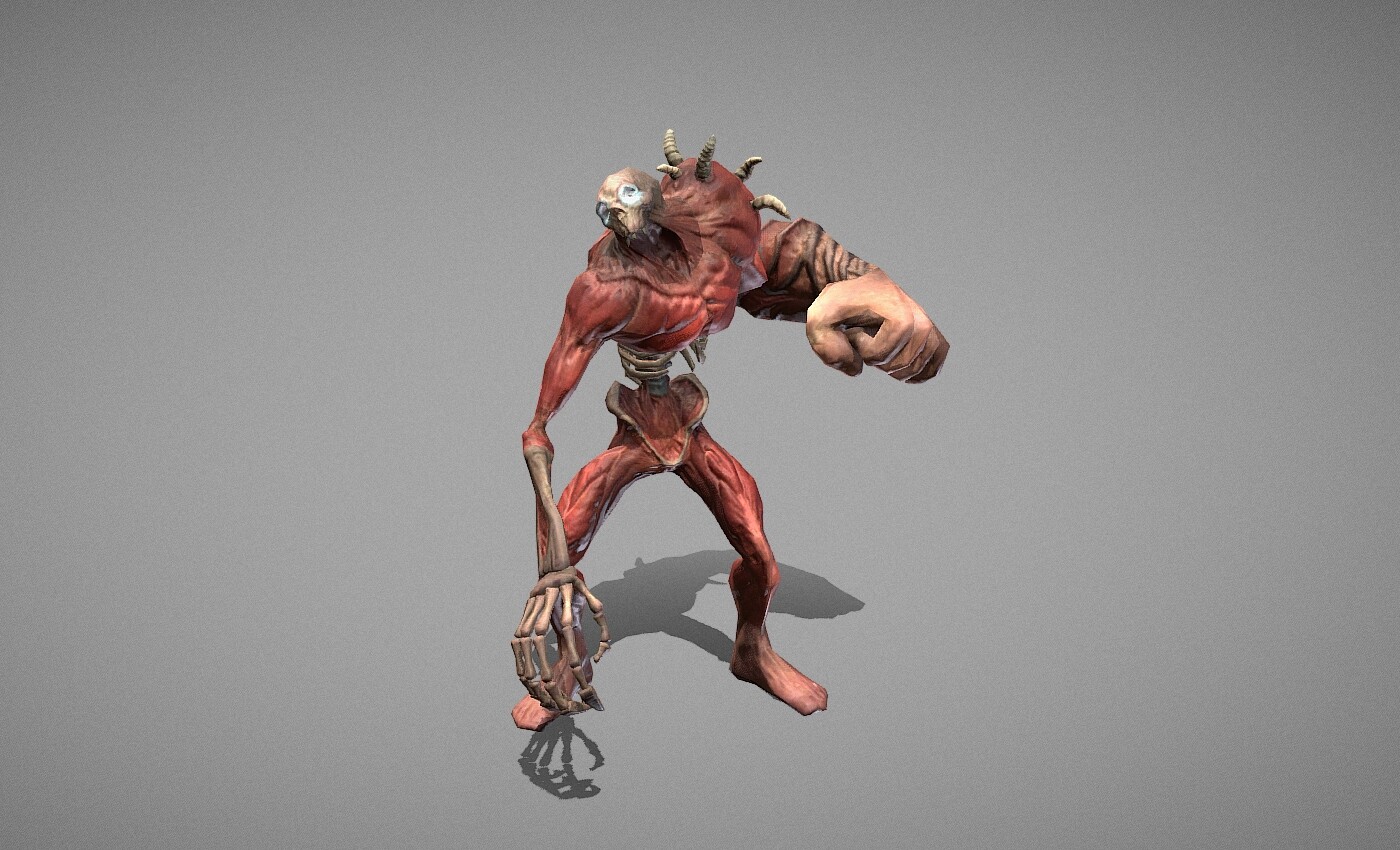 ArtStation - Goul Zombie | Game Assets