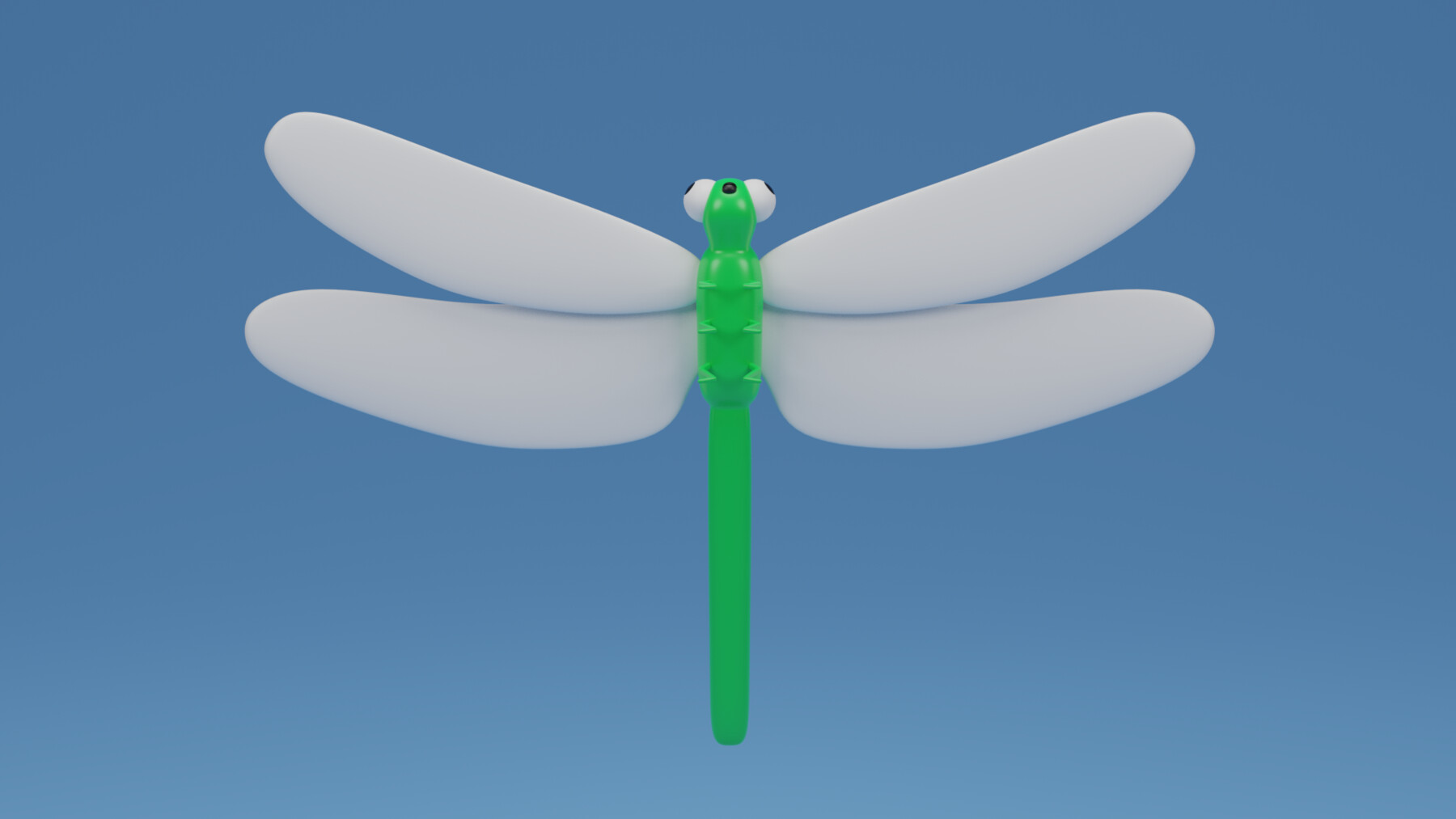 ArtStation - Cartoon Cute Dragonfly Toy | Resources